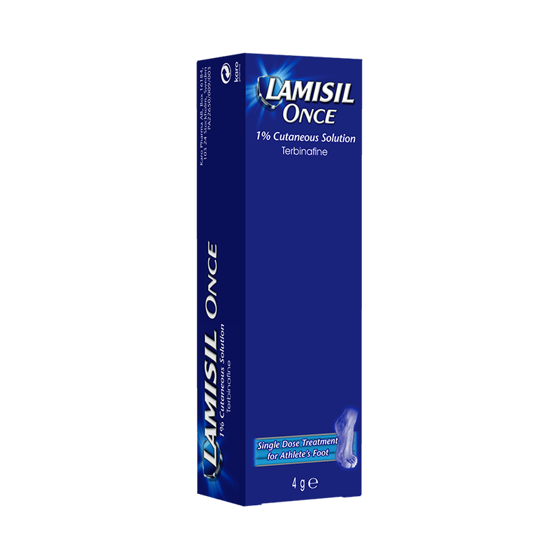 Lamisil ONCE 1% cutaneous solution* - Lamisil